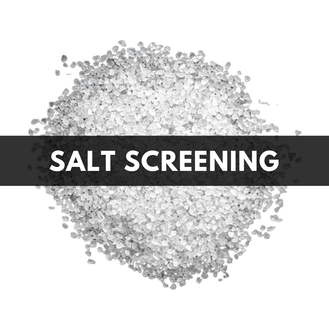 Sieving Salt | Toll Processing & Separation | Elcan Industries