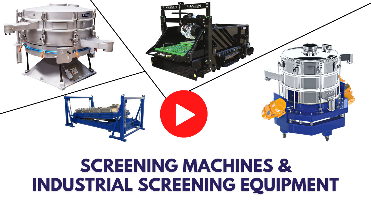 Screening Machines & Industrial Screening Equipment | Elcan Industries