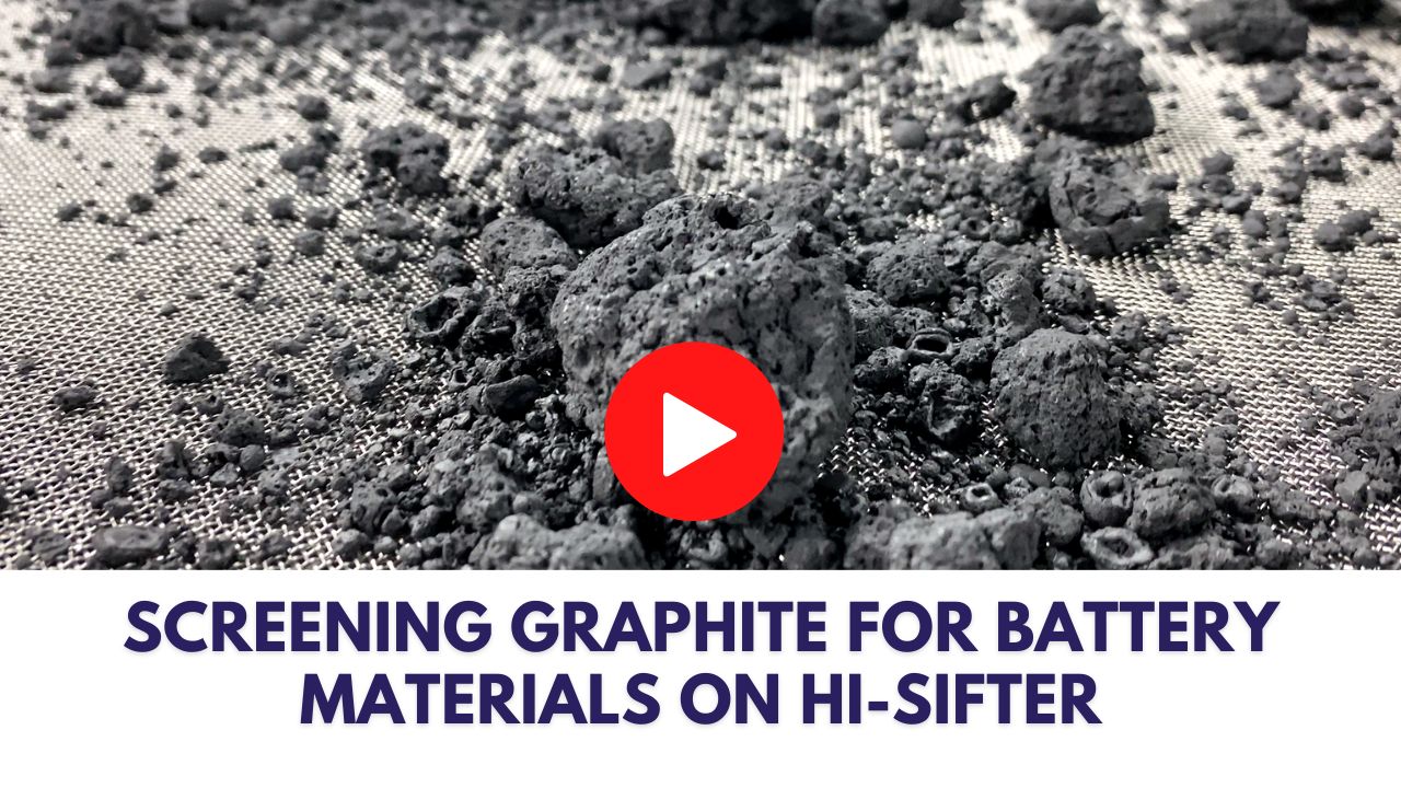 Screening Graphite for Battery Materials | Elcan Industries