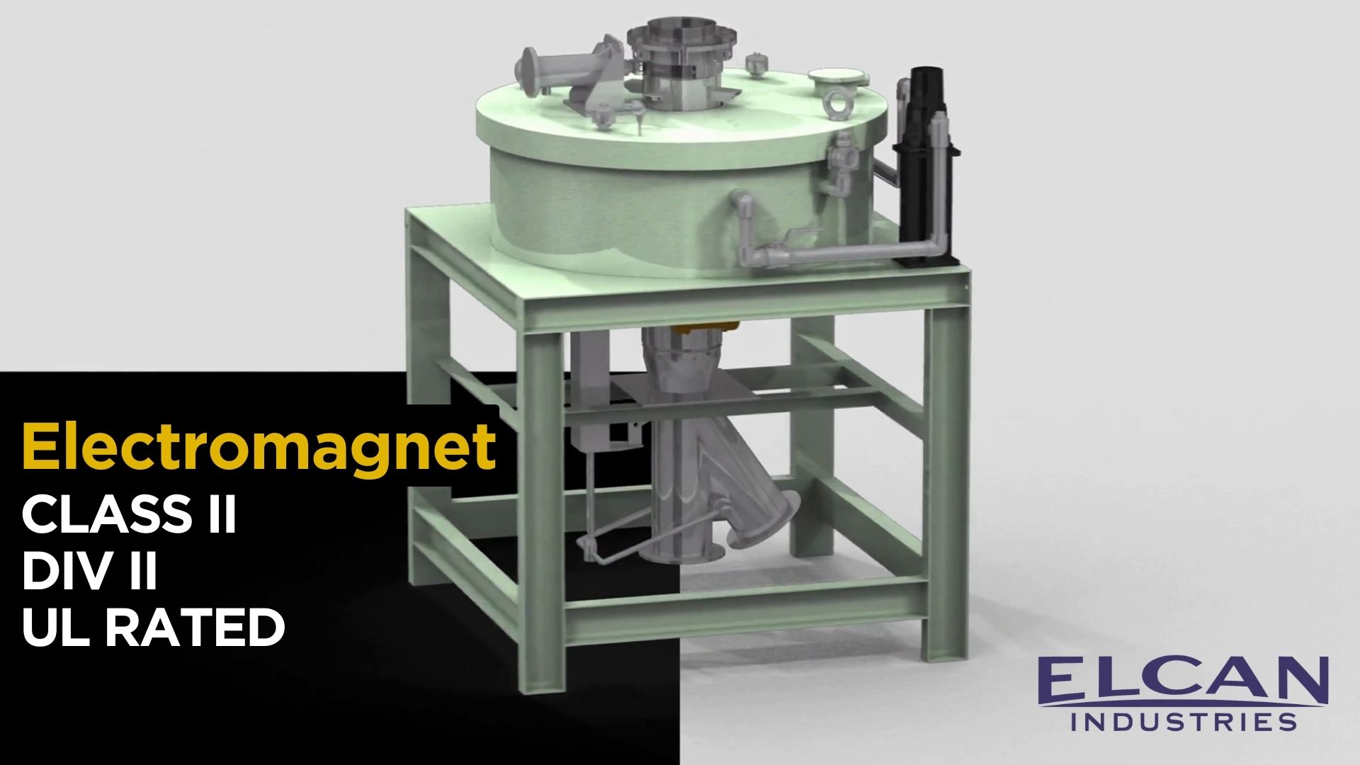 Electromagnet Separation Equipment | Class 2, Div 2, UL Rated | Elcan ...