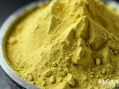 Sieving Zinc Chromate Pigment | Elcan Industries