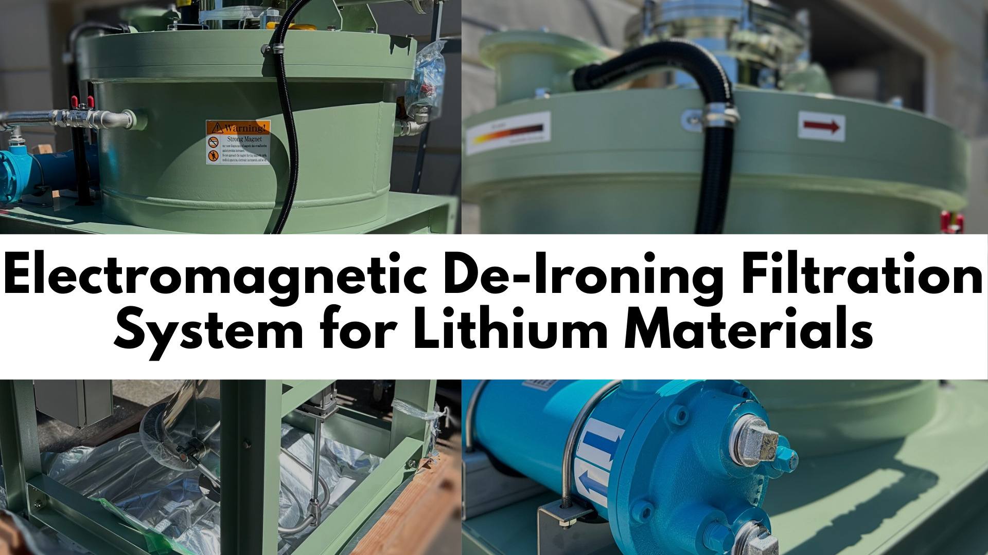 Electromagnetic De-Ironing Filtration System for Lithium-Ion Battery ...