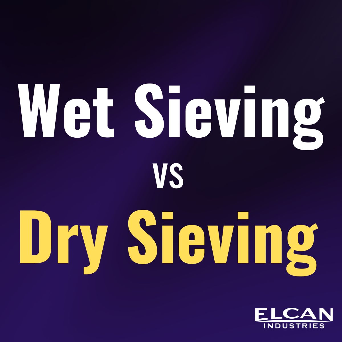 Wet Sieving vs Dry Sieving: Which Process is Right for Your Material ...